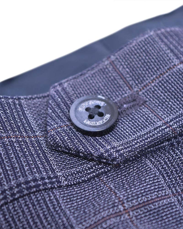 Bradley Slate Check Trouser – Lambretta Clothing
