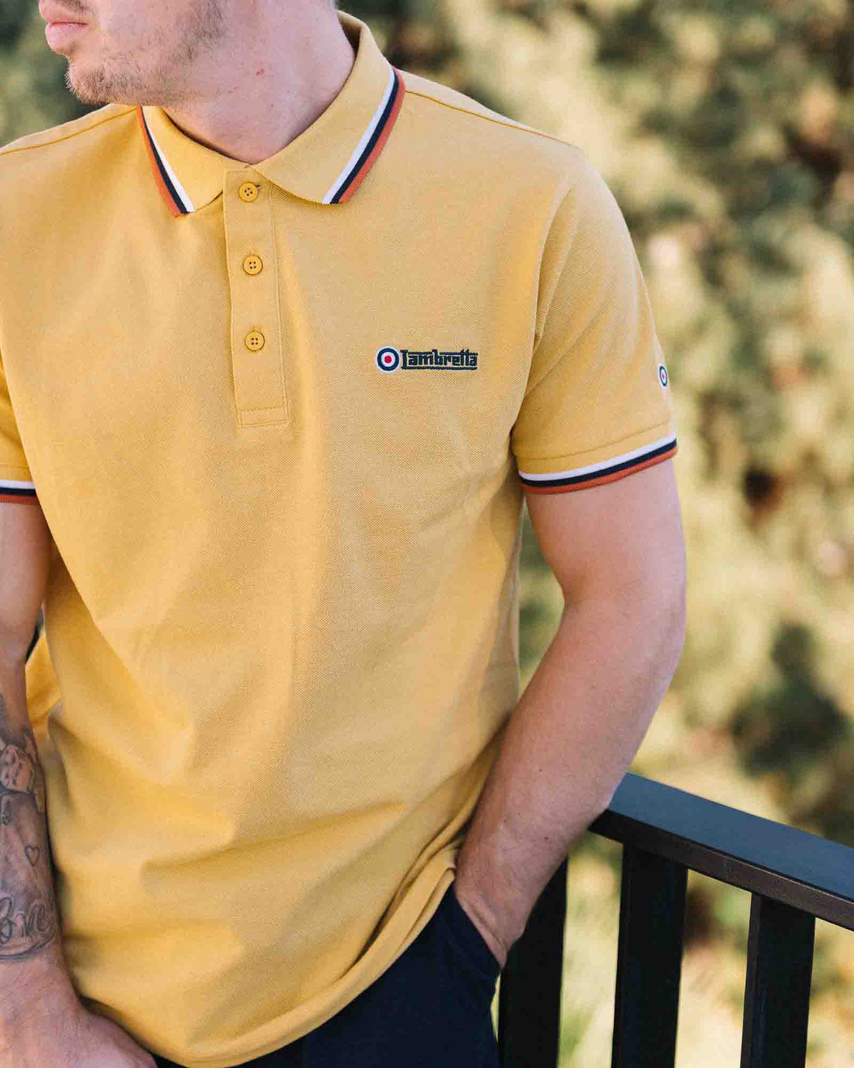 Triple Tipped Polo – Lambretta Clothing