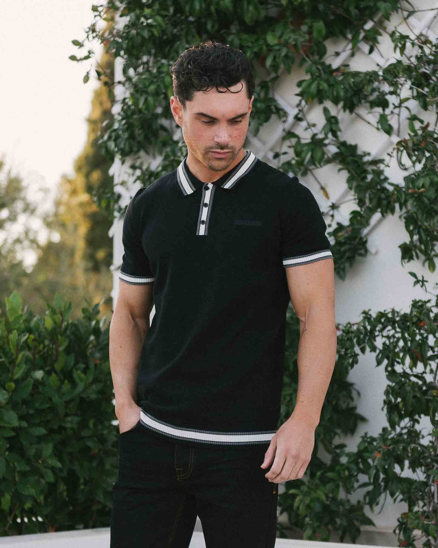 Valero Tipped SS Knit Polo – Lambretta Clothing