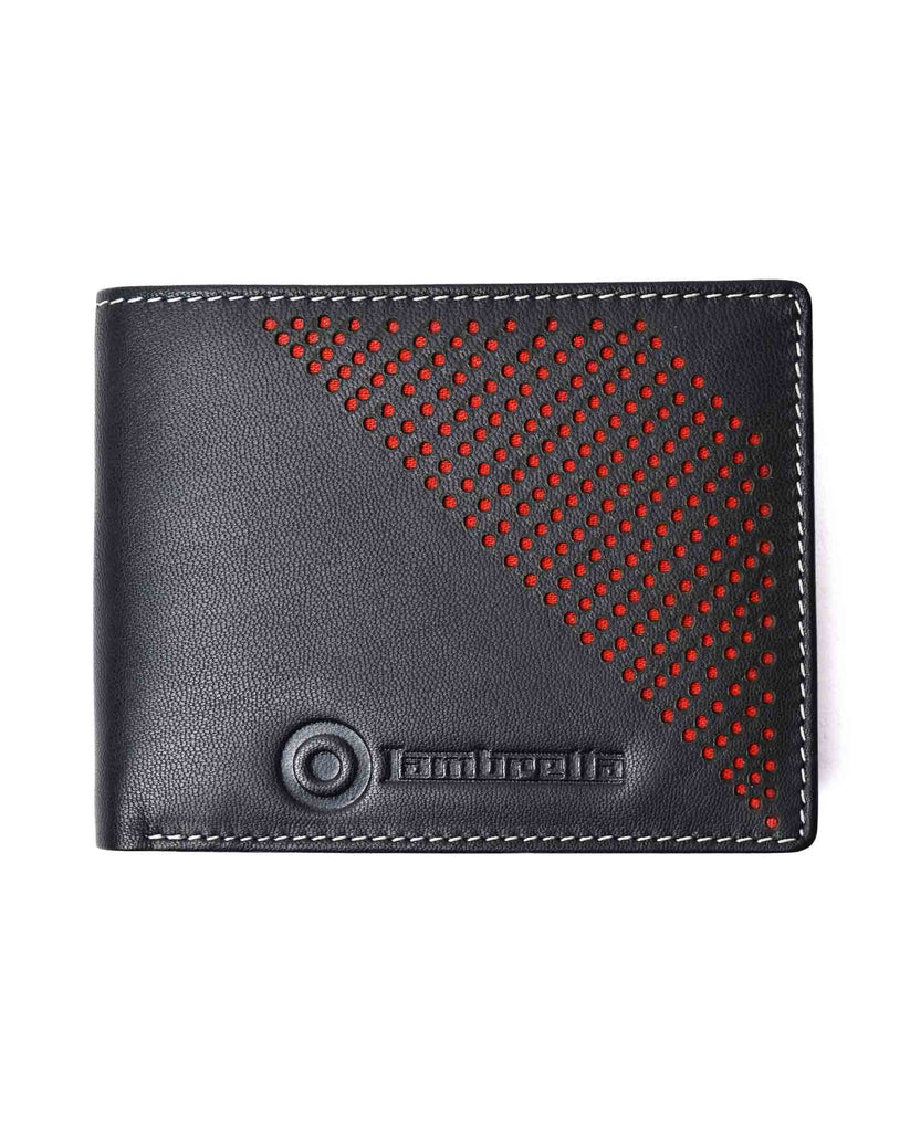 Punched Leather Wallet – Lambretta Clothing