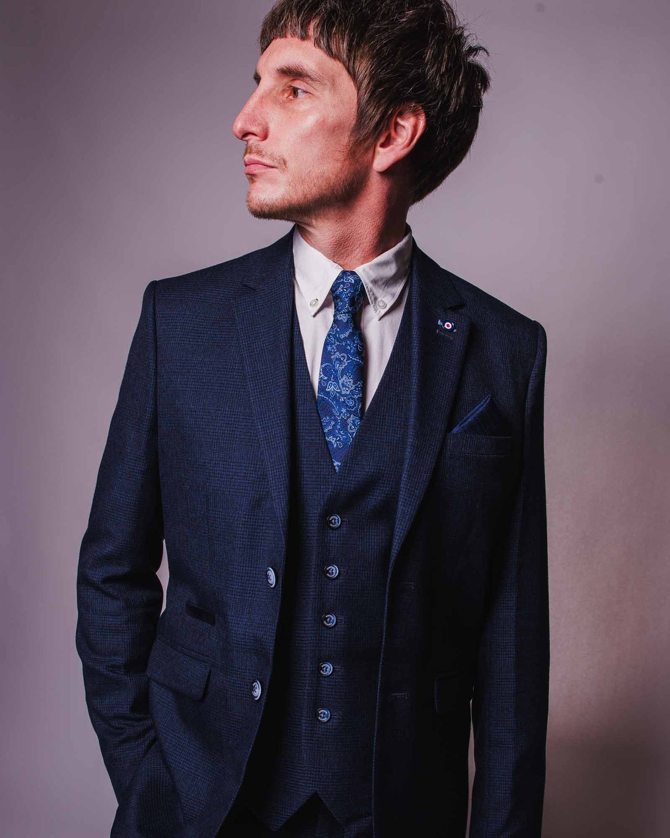 Spencer Self Check Blazer – Lambretta Clothing