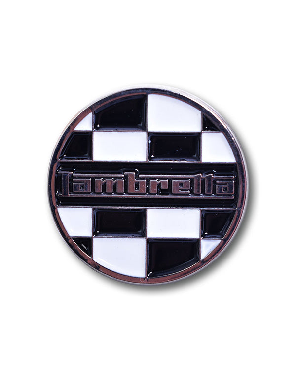 Checker Pin Badge – Lambretta Clothing