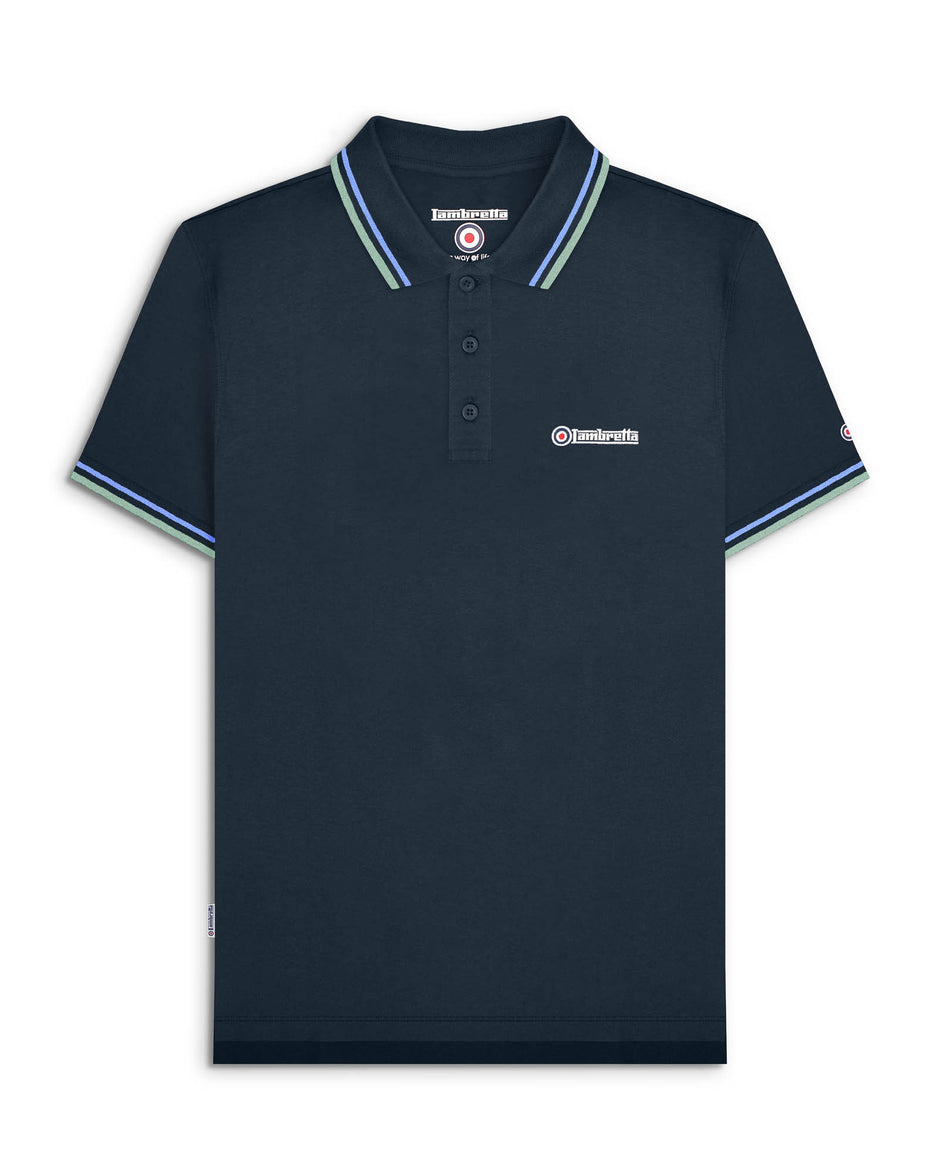 Tipped Polos – Lambretta Clothing